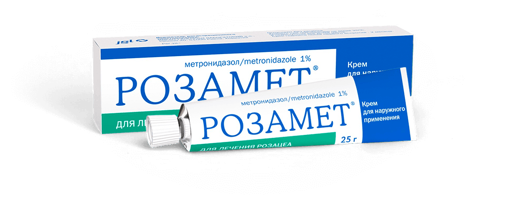 Лечение розацеа на лице при помощи крема Розамет | Официальный сайт ...